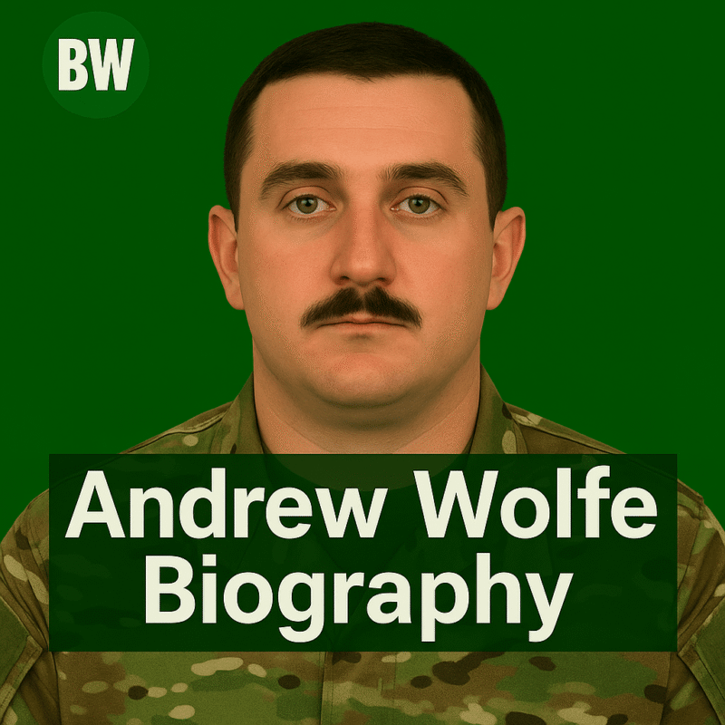 Andrew Wolfe Biography: Age, Early Life, Family, Military Career ...